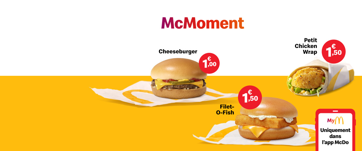 Bienvenue chez McDo | McDonald's Belgique